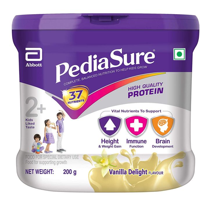Pediasure Complete Nutrition Vanilla Milk Powder 200Gm (India) | Daraz ...
