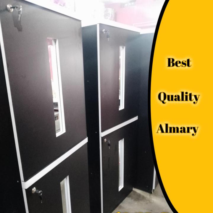 MDF Board with Lacquer Finish Almirah | Daraz.com.bd
