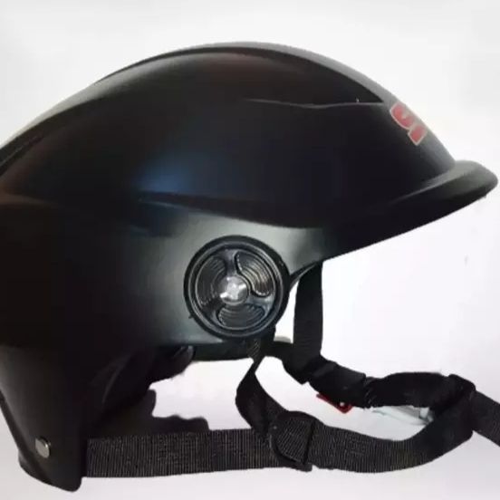 HALF FACE CAP SFM BIKE HELMET FOR MEN & WOMEN - BLACK - Helmet | Daraz ...