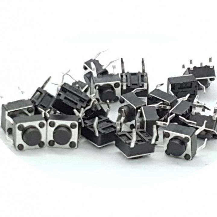 10Pcs- TACTILE Momentary 4 Pin Tactile Tact Push Button Switches 4 Pin ...
