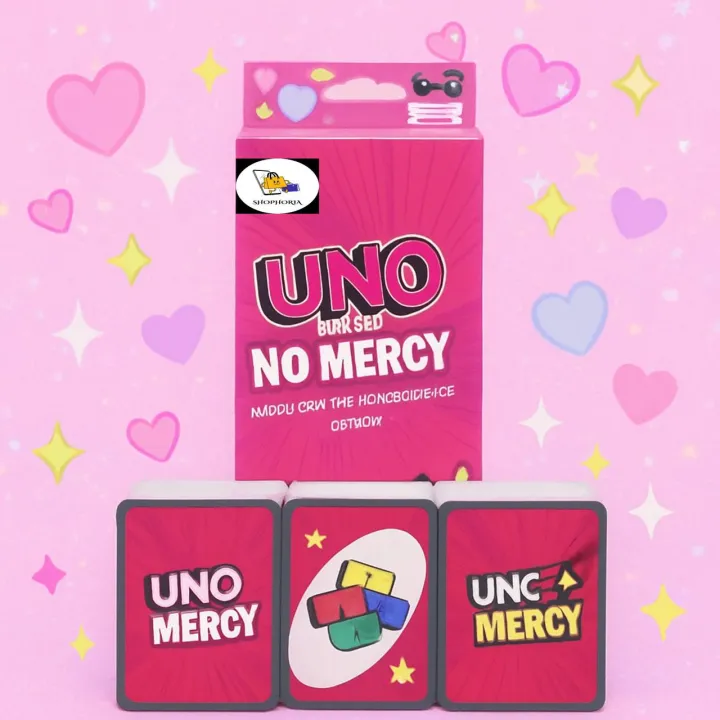 “UNO No Mercy – Gen Z Pink Pookie Edition | Daraz.com.bd