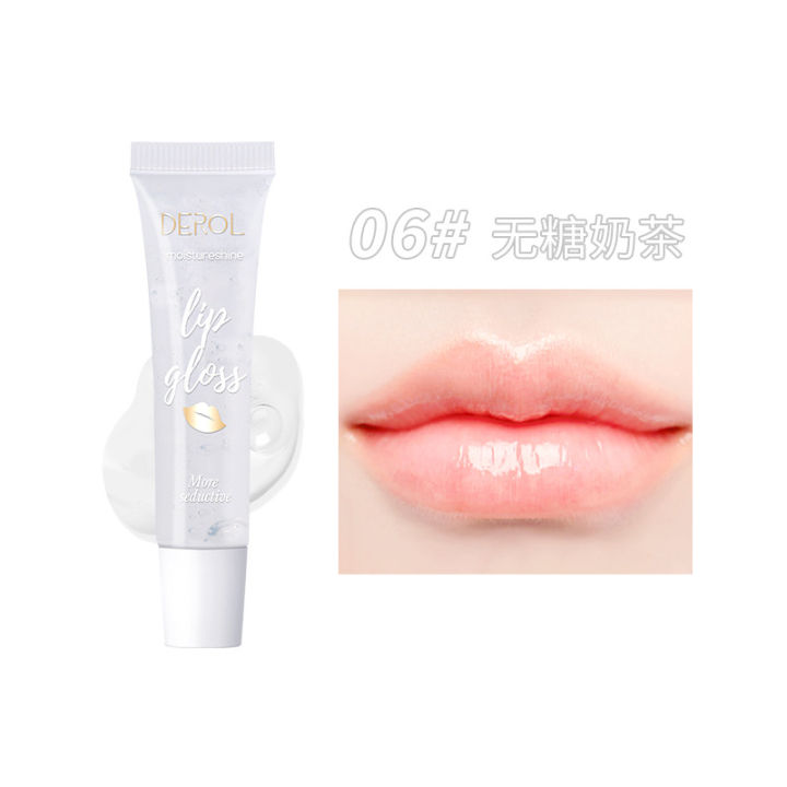 Derol Crystal Glossy Lip Gloss DR033 #06 | Daraz.com.bd