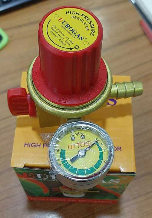 High Pressure LPG Regulator 22MM With Meter | Daraz.com.bd