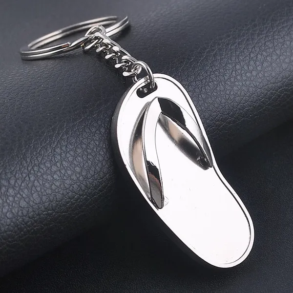 1 Pcs Metal Sandal Slippers Keychain Ring for Car Bike Motor Cycle Flip ...