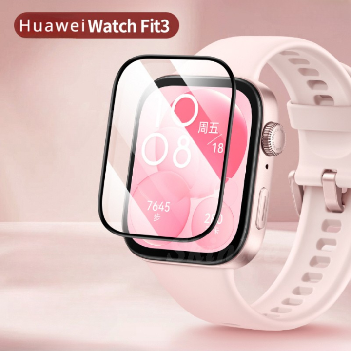 Huawei Watch Fit 3 Smart Watch Screen Protector Glass, Anti-Scratch ...