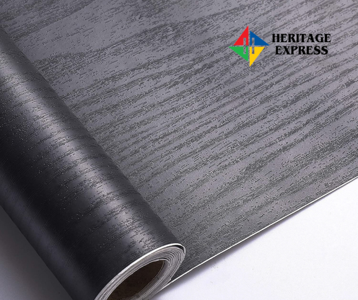 Dark Oak Wood Grain 4x2 feet Self Adhesive Waterproof Wallpaper PVC ...