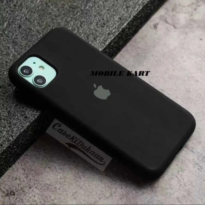 For Apple iPhone 12 (6.1) Luxury Shockproof Liquid Silicon Case Back ...