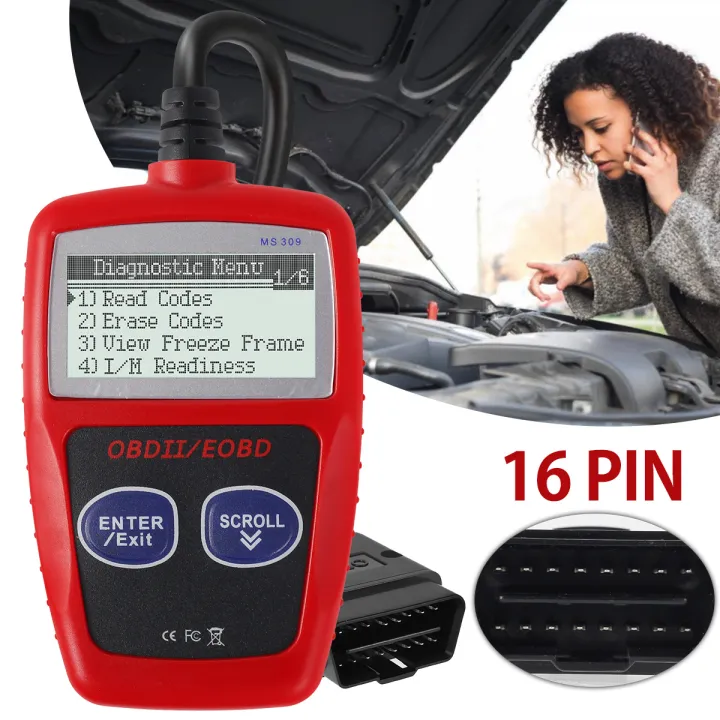 Car Fault Code Reader OBD2 Scanner Code Reader Auto Diagnostic ...