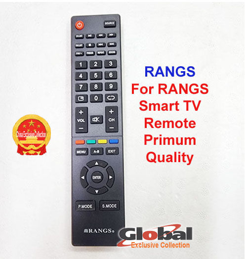 Remote Control For Rangs Smart Led Tv Remote Control | Daraz.com.bd