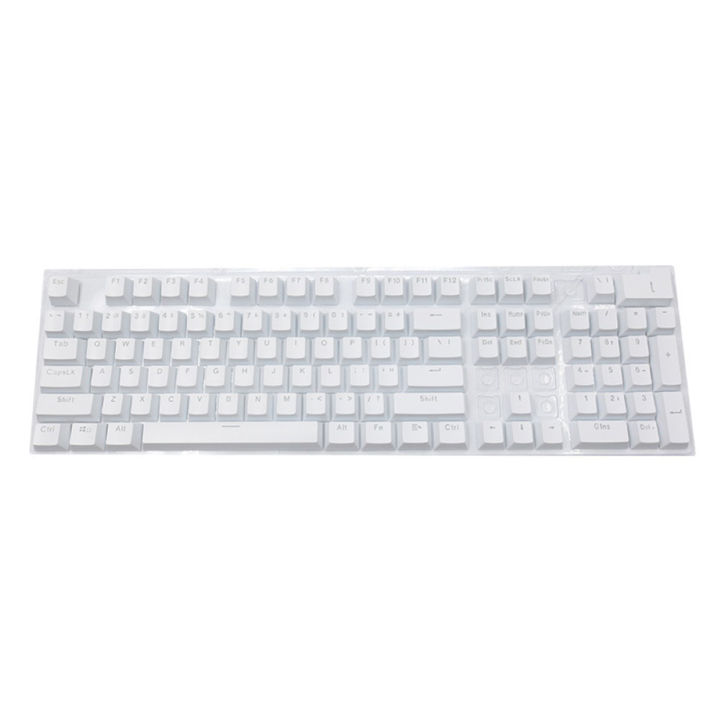 104Pcs/Set Key Cap Universal Ergonomic ABS High-end Backlit Keycap or ...
