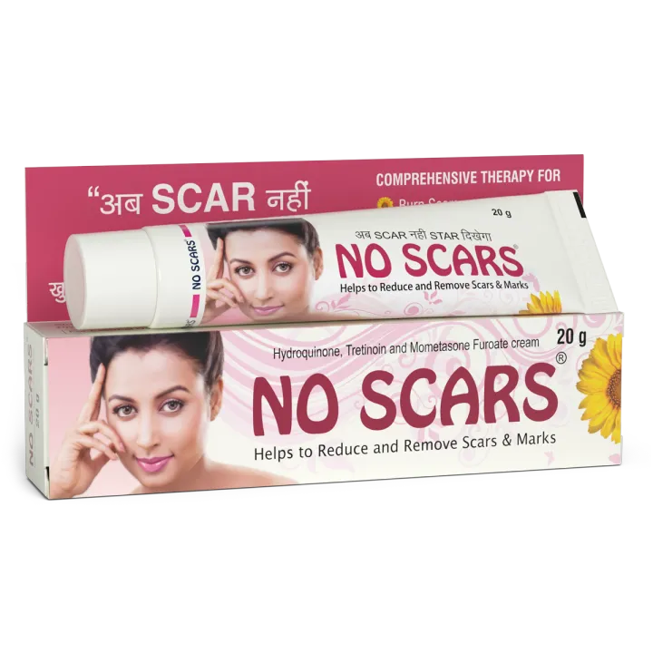 No Scars Cream 20 gm Helps to Reduce And Remove Scars And Marks | Daraz ...