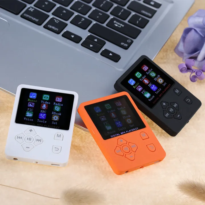 【Exclusive】 Thin Lightweight Portable Color Screen HiFi MP3 MP4 Music ...