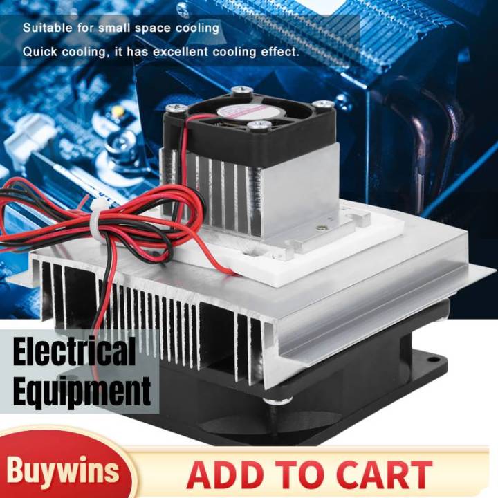 Peltier Cooler XD-35 Thermoelectric Plate Module Cooling System DIY Kit ...