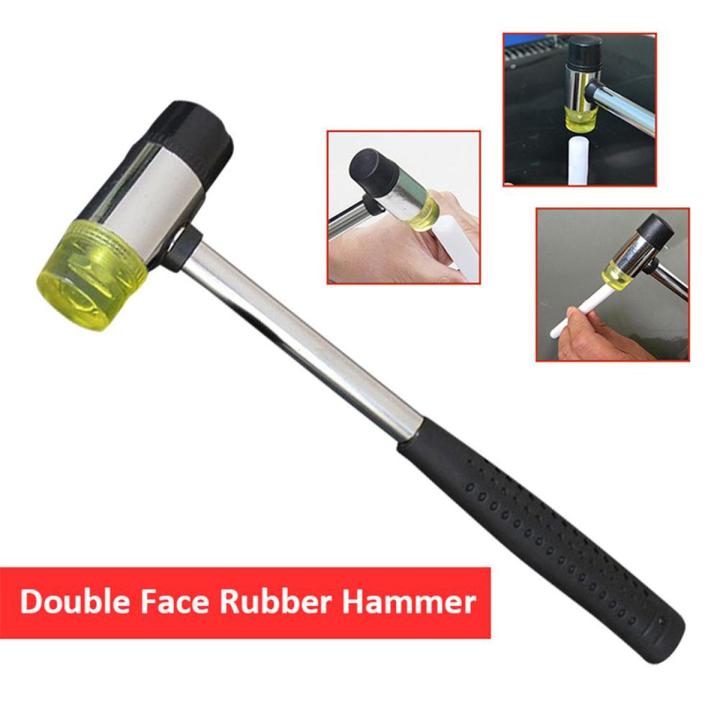 Double Face Rubber Hammer 30mm (hark caput) | Daraz.com.bd