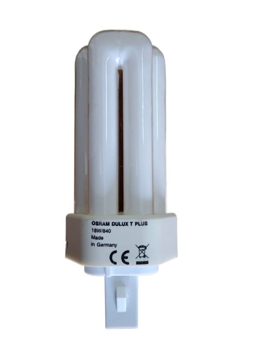 OSRAM 18W Dulux T Plus Lamp 18W/840 GX24d-2 (2Pin) 1200lm Cool White, Germany | Daraz.com.bd