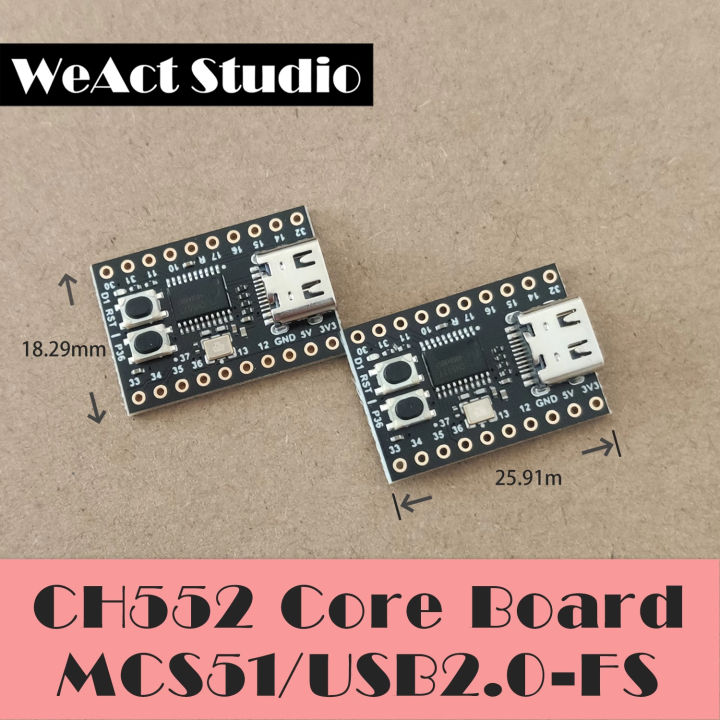 CH552 Core Board Development Board USB Development 51 Minimum System ...