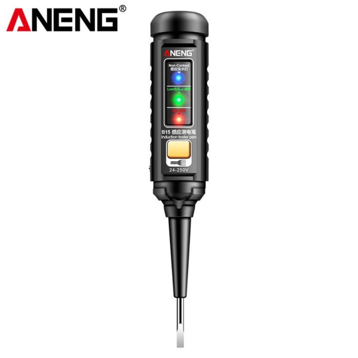 ANENG B15 One-word Voltage Detector Color Indicator Light Test Tools ...