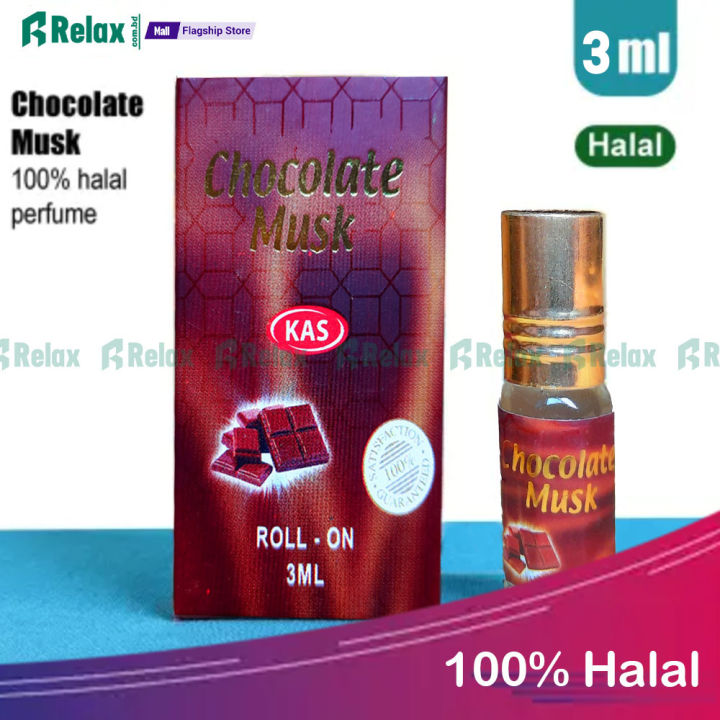 Chocolate Musk Attar Roll On Perfume Halal 3ml | Daraz.com.bd