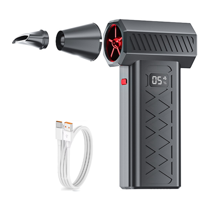 Mini Turbo Fan 130000RPM High- Electric Air Duster 6-Gear Speed ...