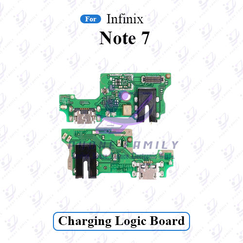Charging Logic Board For Infinix Note 7 Charging Port USB Plug PCB Dock ...