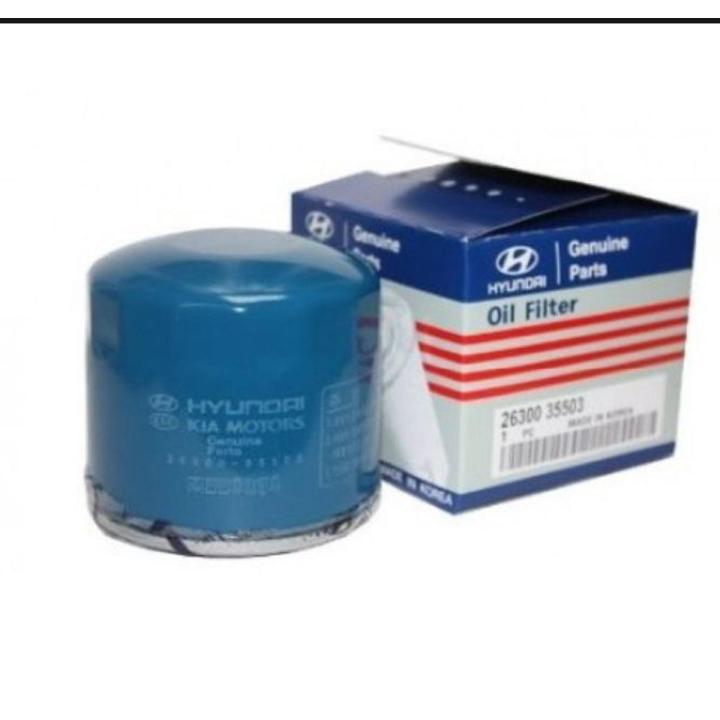 Oil Filter 26300-35503/4 Use Hyundai Car | Daraz.com.bd