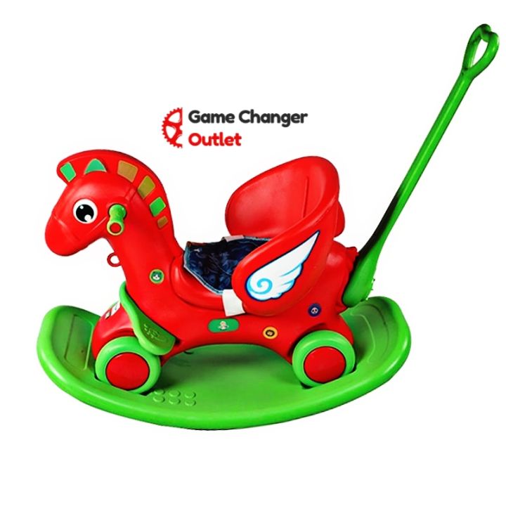 RFL Jim & Jolly Marshall Horse Rider-2 in 1 Red-Green & Red-Blue Baby ...