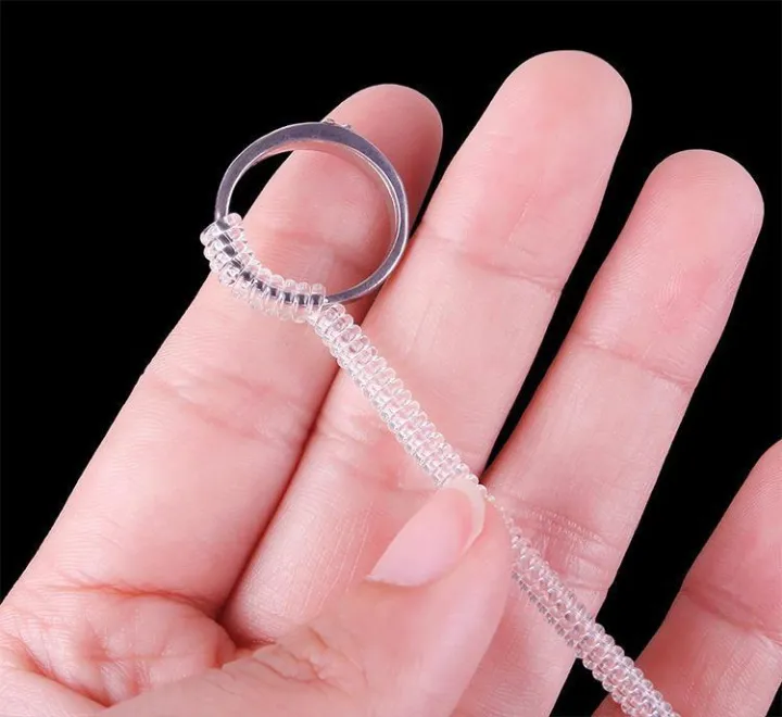 Ring size adjuster for loose rings store