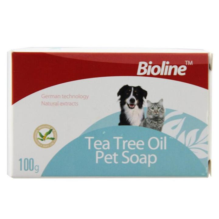 Bioline Tea Tree Oil Pet Soap 100G For Dog & Cats | Daraz.com.bd