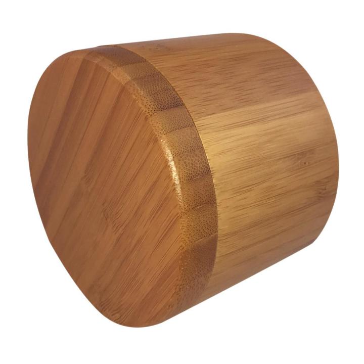 Individual 2Pcs Storage Boxes Salt Box Wooden Bamboo Storage Box With ...