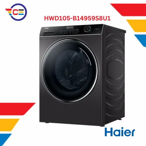 HAIER 10.5+7 KG AI Direct Motion Washer Dryer Combo | HWD105-B14959S8U1 ...