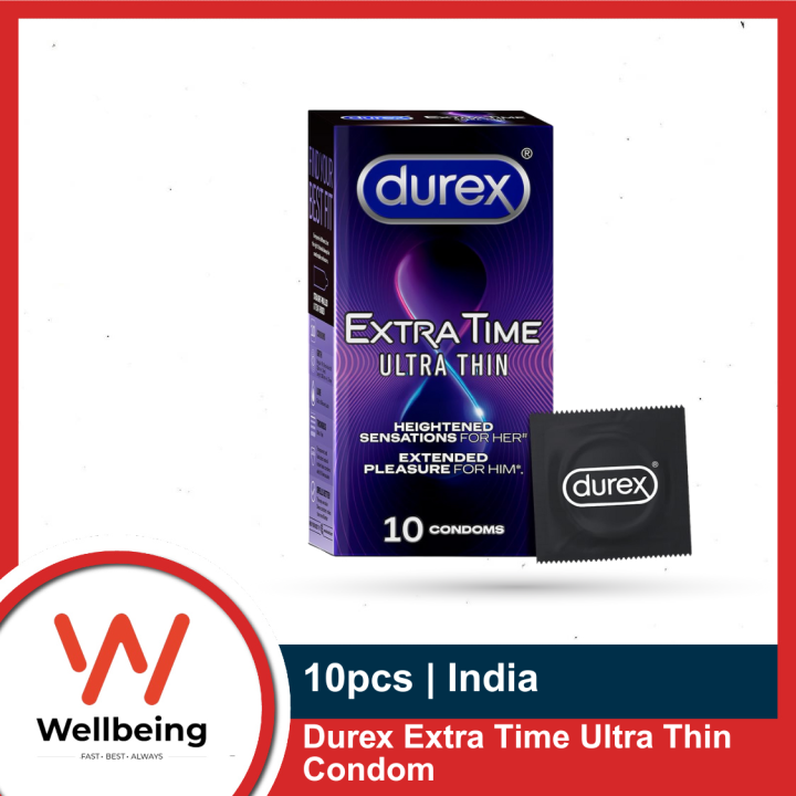 Durex Extra Time Ultra Thin Condom 10pcs / 3pcs Pack | India | Daraz.com.bd