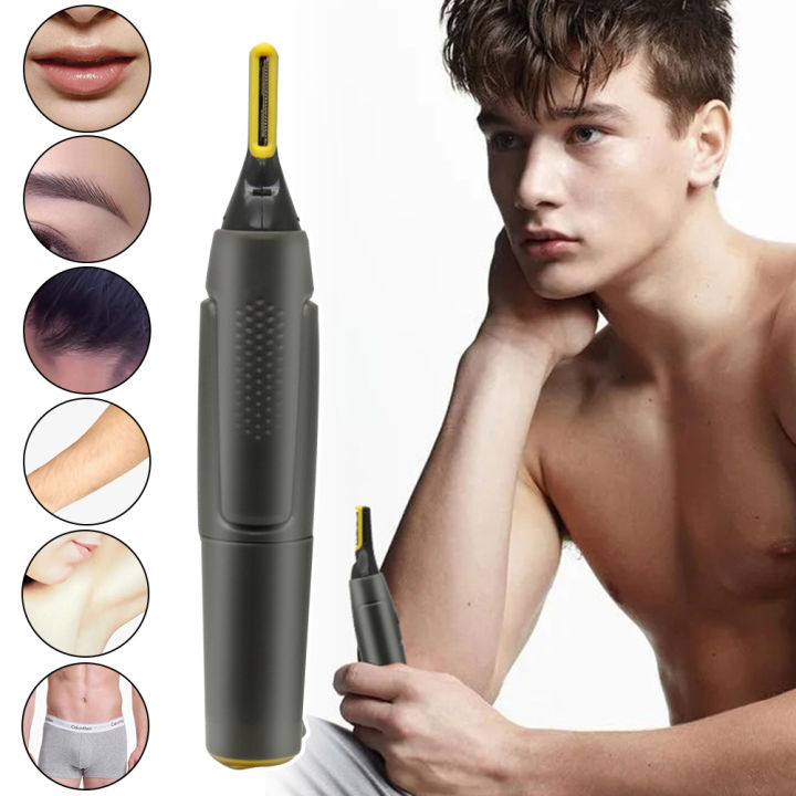 New JM Mini Portable Ultra Thin Preciion Trimmer Electric Noe Hair ...