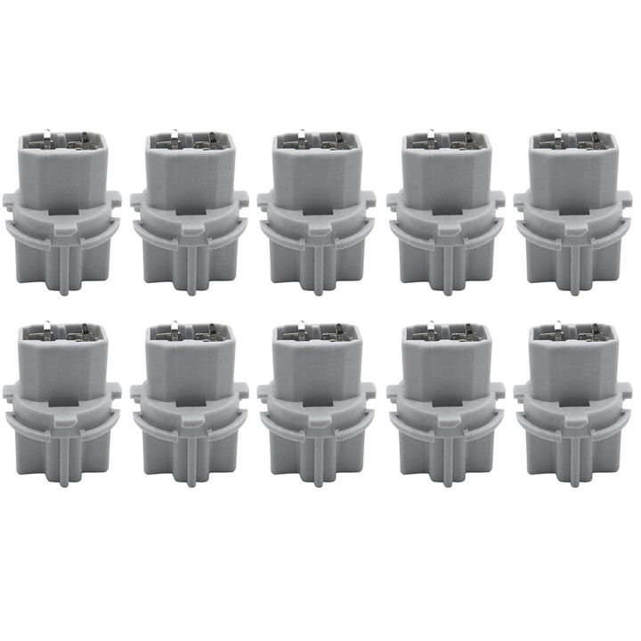 10Pcs 33515-S50-003 Brake Tail Lamp Rear Light Bulb Socket (T20W ...