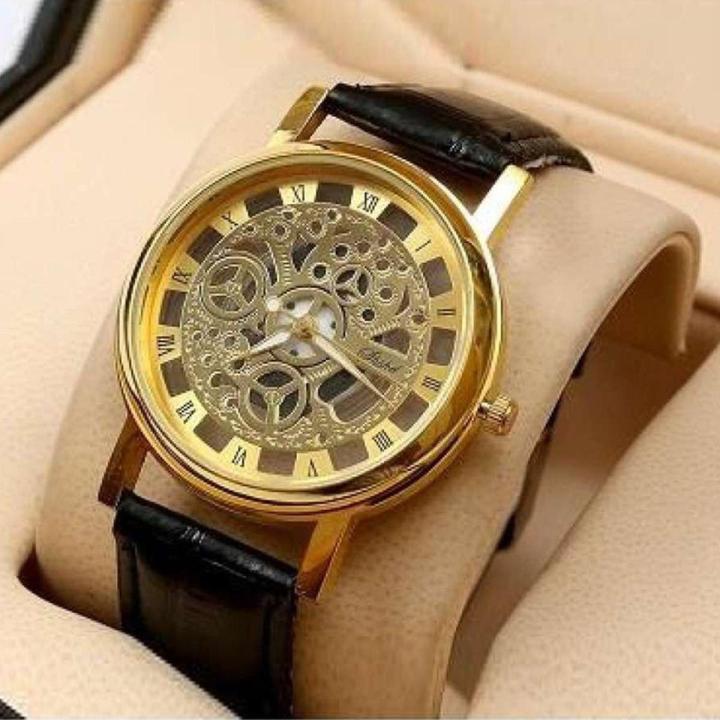 Leather Wrist Watch For Men | Daraz.com.bd