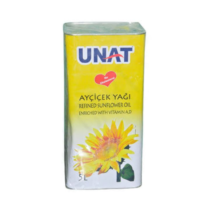 Unat Sunflower Oil 5L | Daraz.com.bd