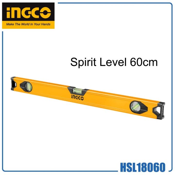 INGCO SPIRIT LEVEL 60CM-HSL58060 | Daraz.com.bd