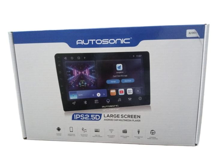 Autosonic Large Screen Android car multimedia Player | Daraz.com.bd