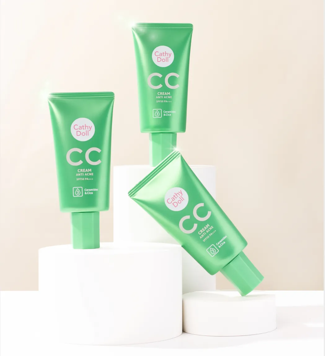 CC Cream Anti Acne SPF50 PA+++ 50ml Cathy Doll | Daraz.com.bd