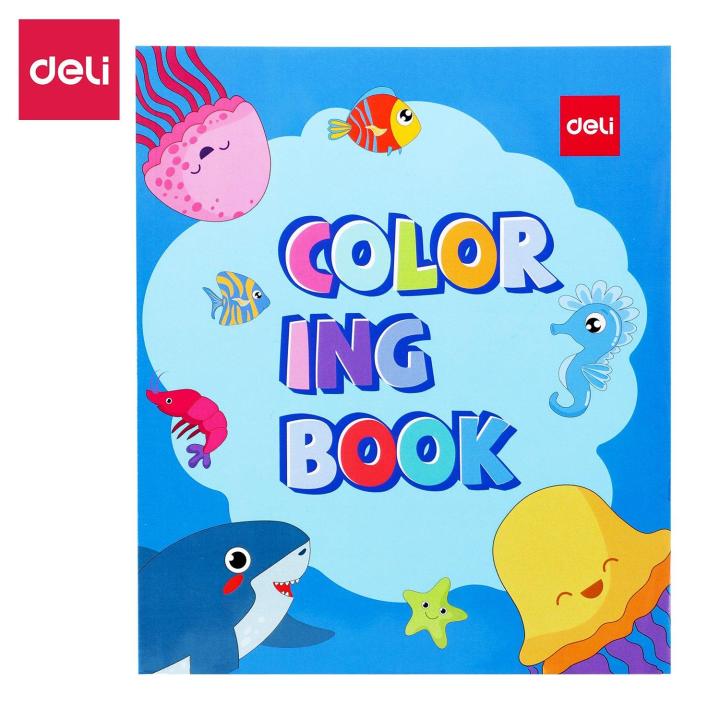 Deli EN044 Coloring Book Drawing Book | Daraz.com.bd