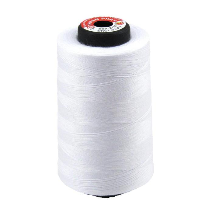 Sewing Thread Count 40/2 White color 10 pcs | Daraz.com.bd