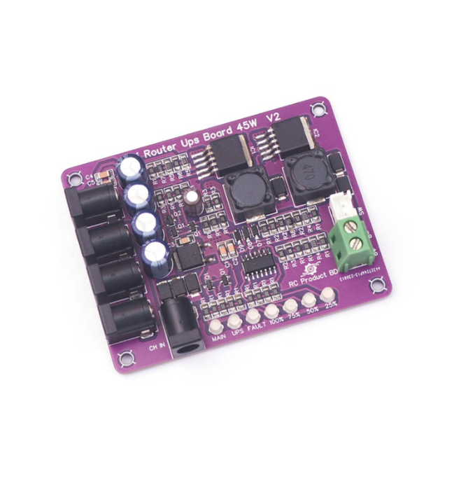 Mini UPS Circuit For Router And Onu Circuit Board 40W V2.6 | Daraz.com.bd