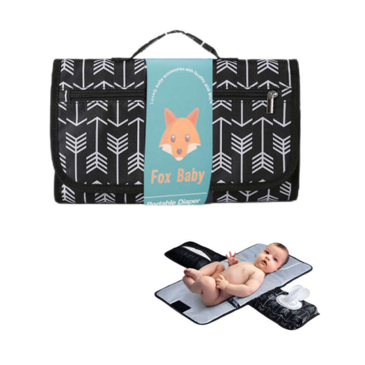 Portable pad, multifunctional, foldable, waterproof diaper changing ...