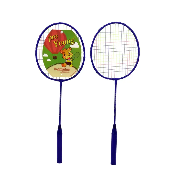 Proyoung Mini Badminton Racket Set for Kids – Flexible Steel Shaft ...