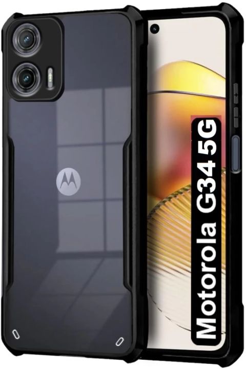 For motorola G34 5g Back Case Transparent Xundd Protective Camera Bump ...