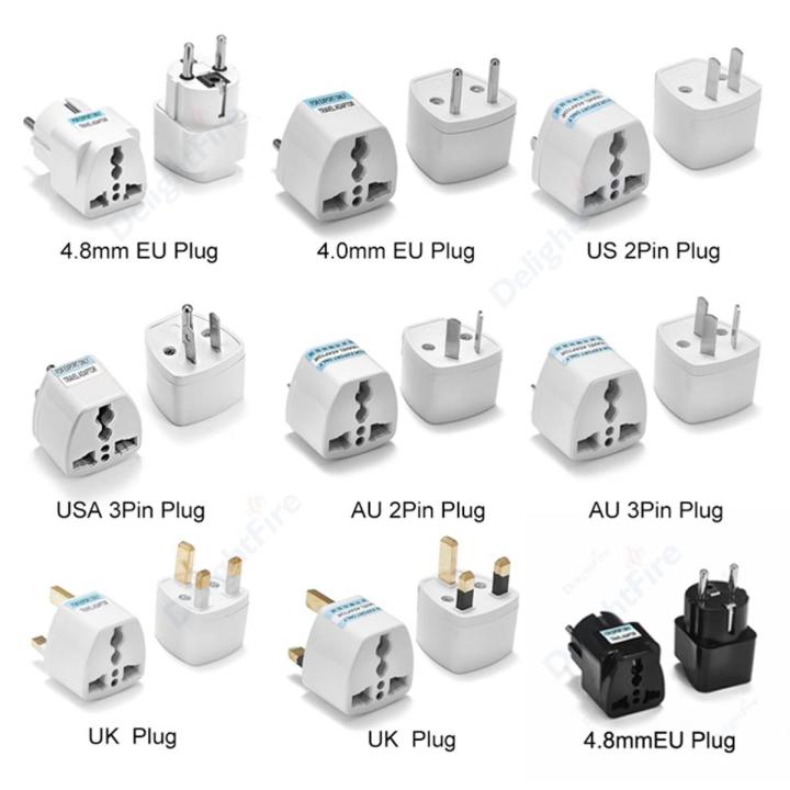 Universal AU Australian Plug Adapter EU US UK To AU Australia Travel Adapter Socket Electrical ...
