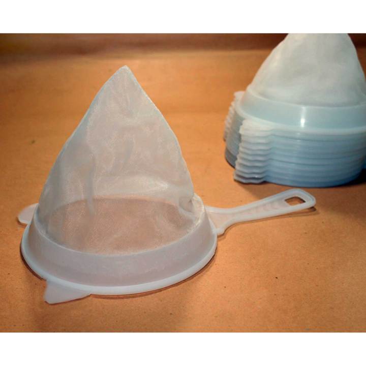 White Kitchen Plastic Water / Tea Filter Strainer (Tea / Water Chakni ...