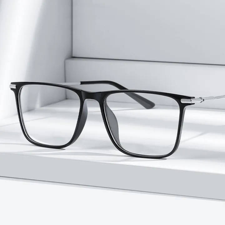 High Quality Anti Blue Light Glasses Ultra-light TR90 Titanium Square ...