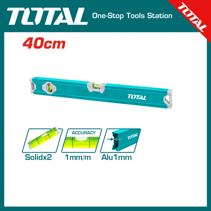 TOTAL TMT24036 Spirit Level 40cm | Daraz.com.bd