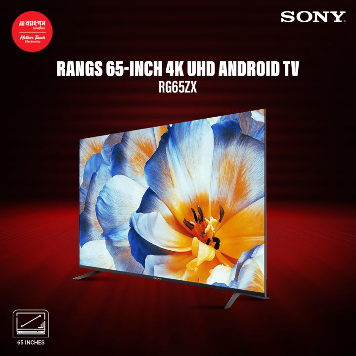 Rangs 65-Inch Google Certified TV | Frameless 4K UHD Smart TV - RG65ZX ...