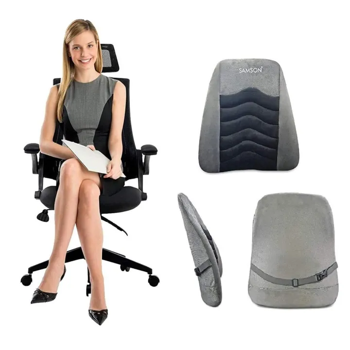 Samson Orthotics Orthopedically Designed Lumbar Support Cushion with ...